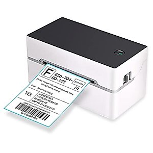 N/A HighSpeed Desktop Shipping Label Printer USB + BT Direct Thermal Printer Label Maker Sticker for Shipping Labels Printing (Color : USB and BT)