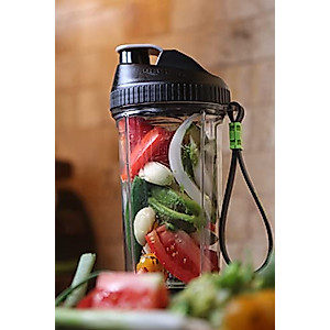 Bevrev Blender & Mixer 2-Pack: Includes Non-Electric Blender Sports Bottle with Stainless Steel Blades for Shakes/Smoothies & Non-Electric Mixer with The Propeller Blade for Mixing Protein Powders.