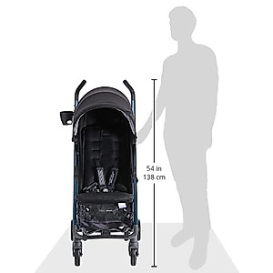 G-LUXE Stroller - JAKE (black/carbon), 1 Count (Pack of 1)
