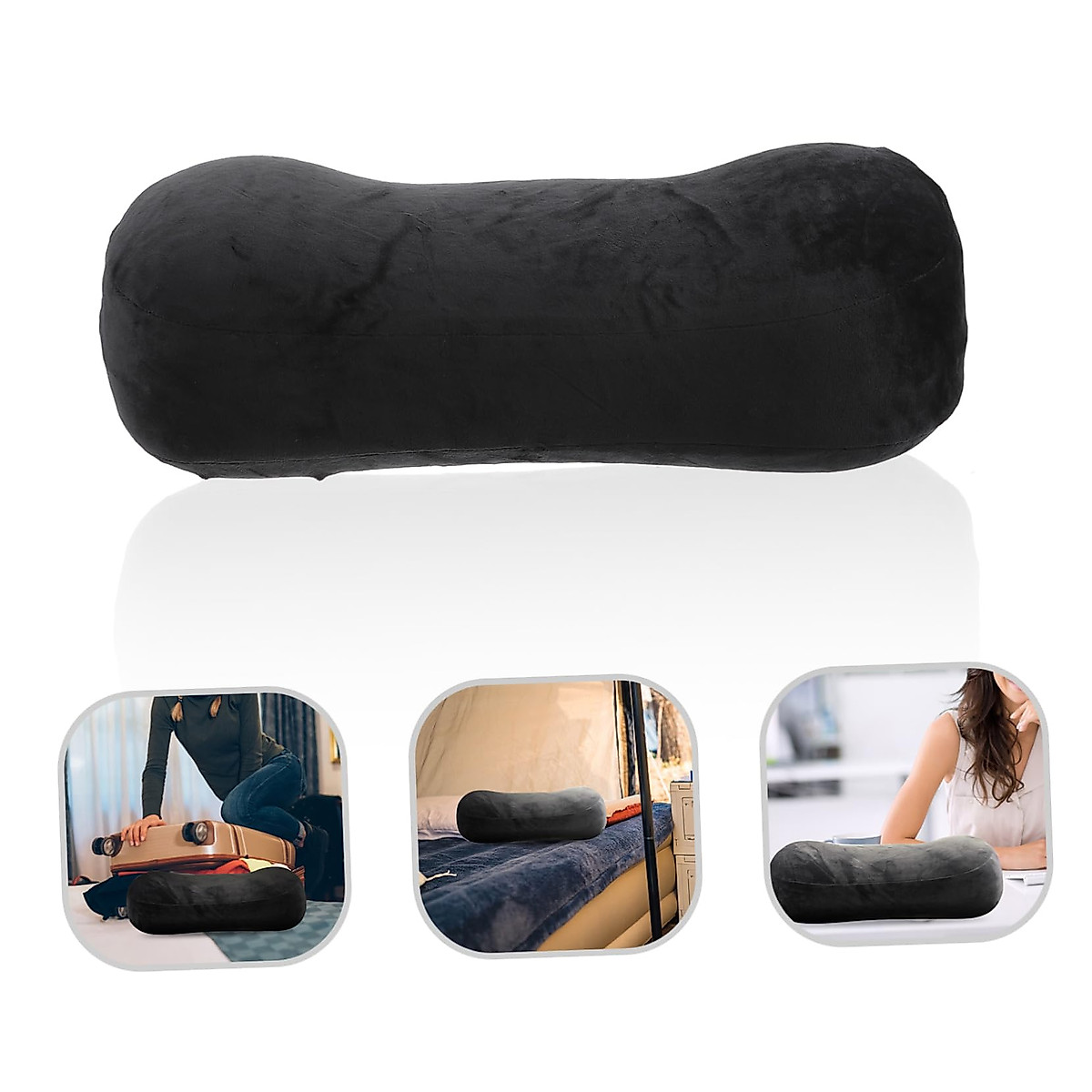Toddmomy Memory Pillow Cover for Sleeping Neck Pillow Bed Pillow Neck Rest Pillow for Office Nap