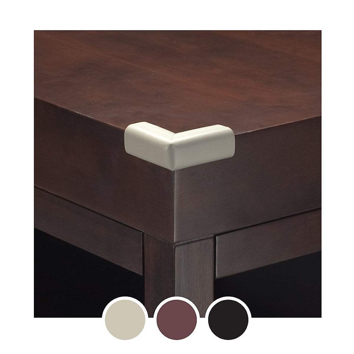 KidCo Foam Protectors (Black, 4 Corner Protectors)