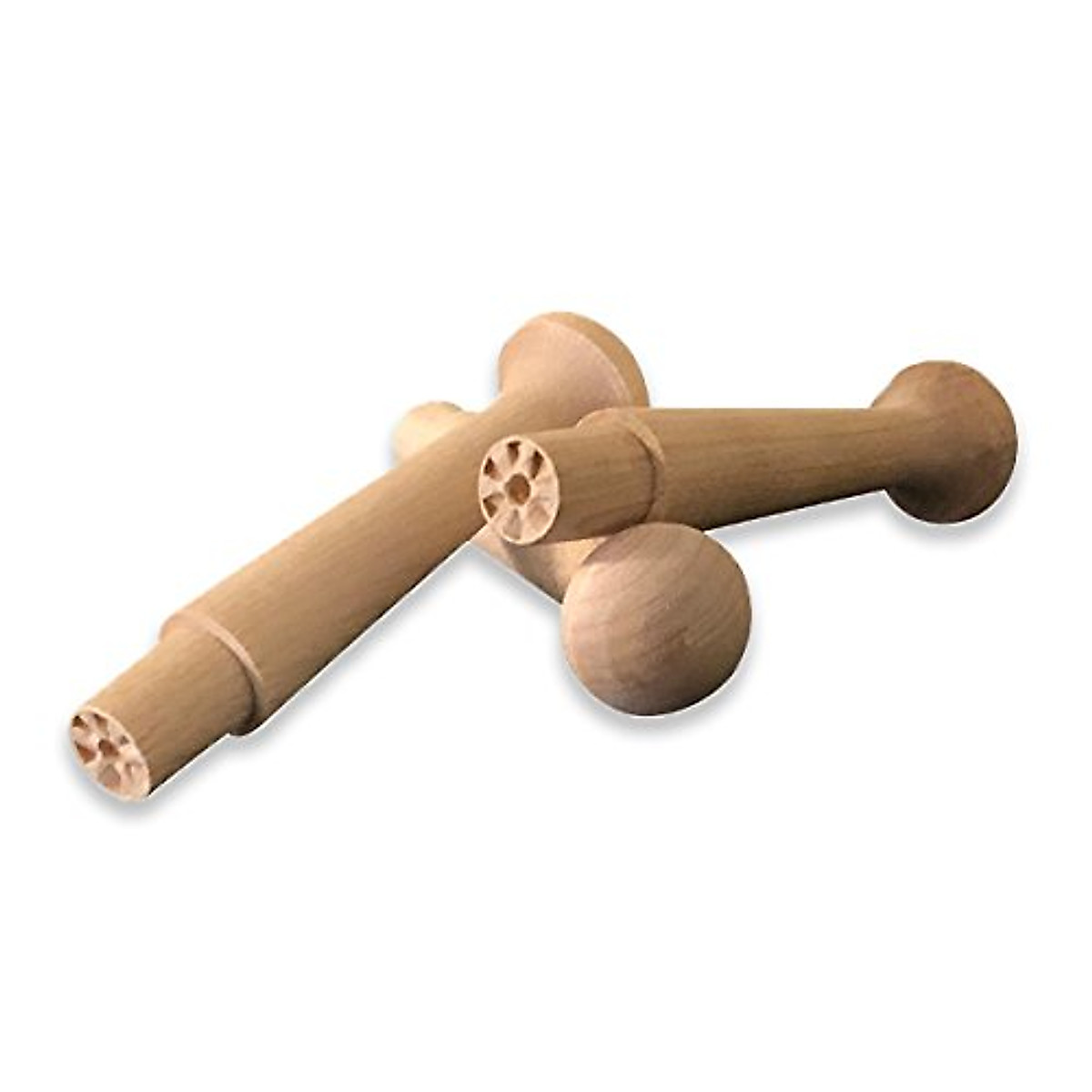 Birch Wood Shaker Pegs 3-1/2"–Strong Unfinished Wooden Peg Hooks, Smooth Texture,Easy to Paint, Classic Style, Made in The USA –Suitable for Coat Wall Racks, Hanging Towels, Organizing Cups & Mugs