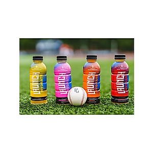 Launch Hydrate Sports Drink, Fruit Punch, 16 Fl Oz, Electrolytes, Vitamins and Minerals Packed, Perfect for Athletes, (Pack of 12)