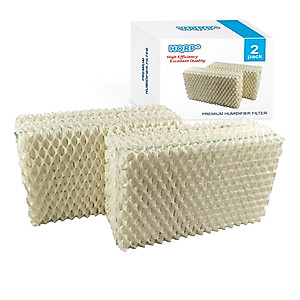 HQRP 2-Pack Wick Filter Compatible with Emerson Kenmore HDC-1 HDC1 14910 32-14910 fits HD07W HD08W HD12W HD12W1 HD6000 HD8000 29960 29970 Series Console Humidifiers