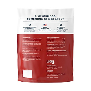 Amazon Brand - Wag Soft & Tender American Jerky Dog Treats – Chicken Recipe (12 oz)