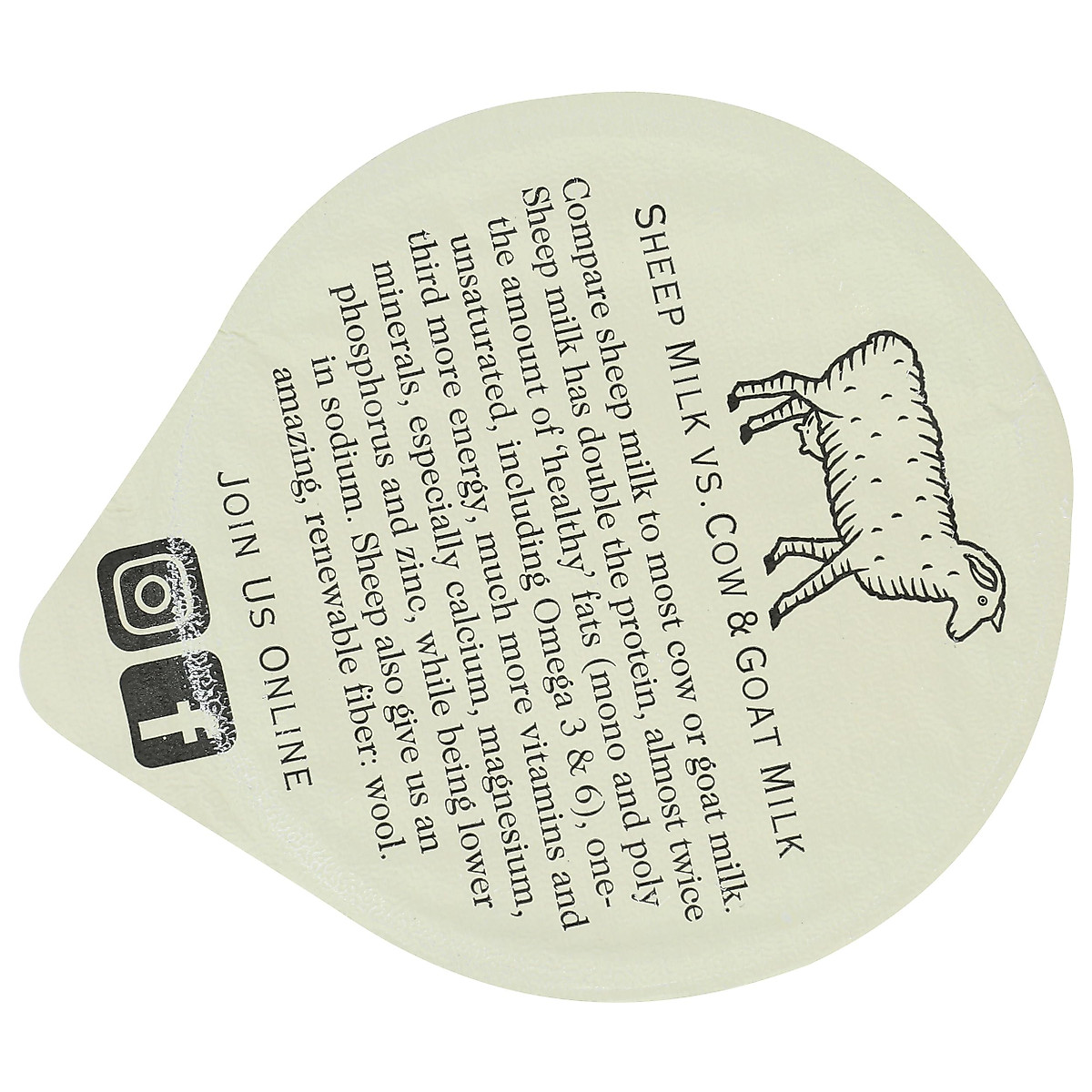 Bellwether Farms, Sheep Milk Yogurt, Plain, 6 oz