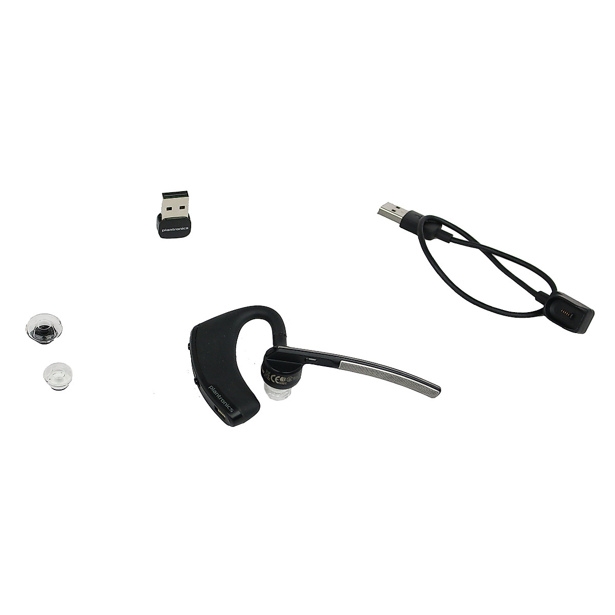 Plantronics Voyager Legend UC Bluetooth Headset With Mini USB Adapter For Mobile and Computer (Renewed)