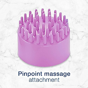 Conair Soothing Pedicure Foot Spa Bath with Soothing Vibration Massage, Deep Basin Relaxing Foot Massager with Jets, Pink/White