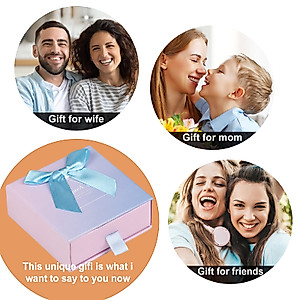 Birthday Gifts for Women－Compact makeup mirror,gifts for women, festival ,Valentine's Day,Christmas,Mother's Day, graduation party,the gift for mom,wife,sister,daughter,friend,classmate (Rose gold)