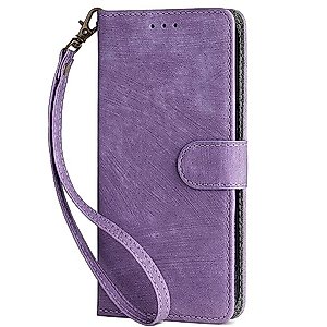 Case Compatible with Infinix Hot 30i NFC X669,Leather Case with Card Slot.Wallet Design,RFID Protection.Standable Flip Case Purple