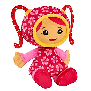 Nickelodeon Team 7-inch Umizoomi Beans Plush, Milli, Stuffed Toys for Kids Ages 3-5, Kids Toys for Ages 3 Up by Just Play