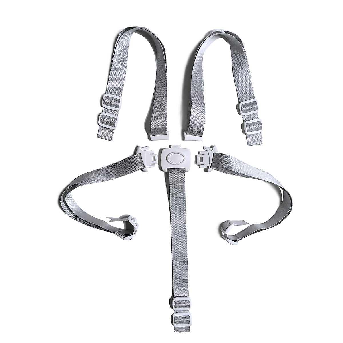 ZARPMA High Chair Security Straps, Replacement 5 Point Children Safety Harness Convertible Straps for High Chair/Pram/Buggy/Kid Pushchair