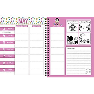Sarah's Scribbles 16-Month 2020-2021 Weekly/Monthly Planner Calendar: Get It Together!