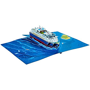 WOWPAPERART 3D Pop Up Greeting Card - Blank Inside for Personalized Messages, Multicolor, 5 x 7 Inches, Folded Flat, Great for Birthdays, Christmas, Love, Thank You, and More