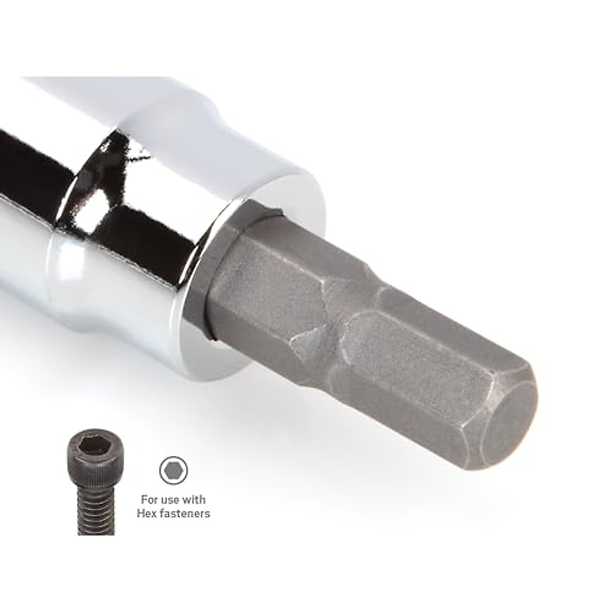 TEKTON 3/8 Inch Drive Hex Bit Socket Set, 10-Piece (3-10 mm) | SHB91102