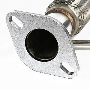 DNA Motoring FXP-FESC01 Flex Pipe Connector [For 03-08 Ford Escape 3.0L V6]