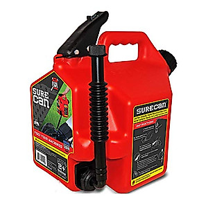 Surecan CRSUR22G1 Gasoline CAN, 2.2 Gallon, Red