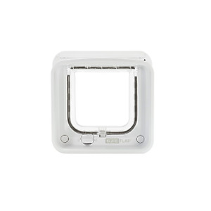 SureFlap Microchip Cat Door Connect, 5.13" L X 5.63" W X 4.75" H, Small, White