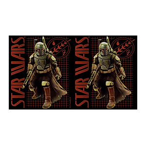 Star Wars Grid 17 oz Stainless Steel Water Bottle, 17 Ounce, Multicolored