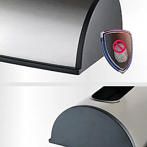 Queego Grocery Bag Holder,Dispenser,Saver,Wall Mount Stainless Steel Bag Dispenser,Sturdy Grocery Bag Holder with Screws Adhesives Decorative Plastic Bag Holder for Kitchen Pantry Cabinet