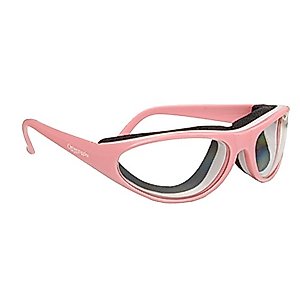 RSVP Tearless Pink Kitchen Onion Goggles, supports Breast Cancer Awareness