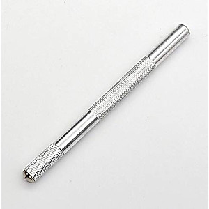 WOIWO 2PCS Aluminum Handle Metal Carving Knife Mobile Phone Film Carving Pen Knife Art Knife Paper Cutting Knife Manual Model Knife