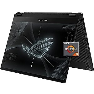 ASUS ROG 2-in-1 Gaming Laptop 2023 Newest, 13.4" 120Hz 500nits IPS Touchscreen Display, AMD 8-Core Ryzen 9 6900HS Processor, NVIDIA GeForce RTX 3050 Ti, 16GB DDR5 RAM, 1TB SSD, Windows 11 Home