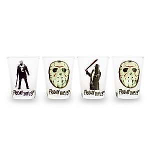 Friday The 13th Jason Voorhees 2-Ounce Mini Shot Glasses | Set of 4
