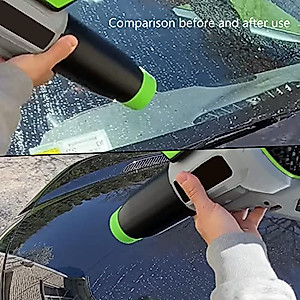 Karbay Stubby Car Drying Nozzle (8" Long) Compatible with Most EGO 530, 575, 580, 615, 650, 765 Leaf Blowers, Included Green Protective Silicone Band.