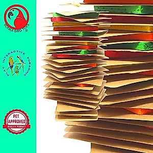 Bonka Bird Toys 1821 Medium Card Tower Toy cage Parrot cage African Grey Conures