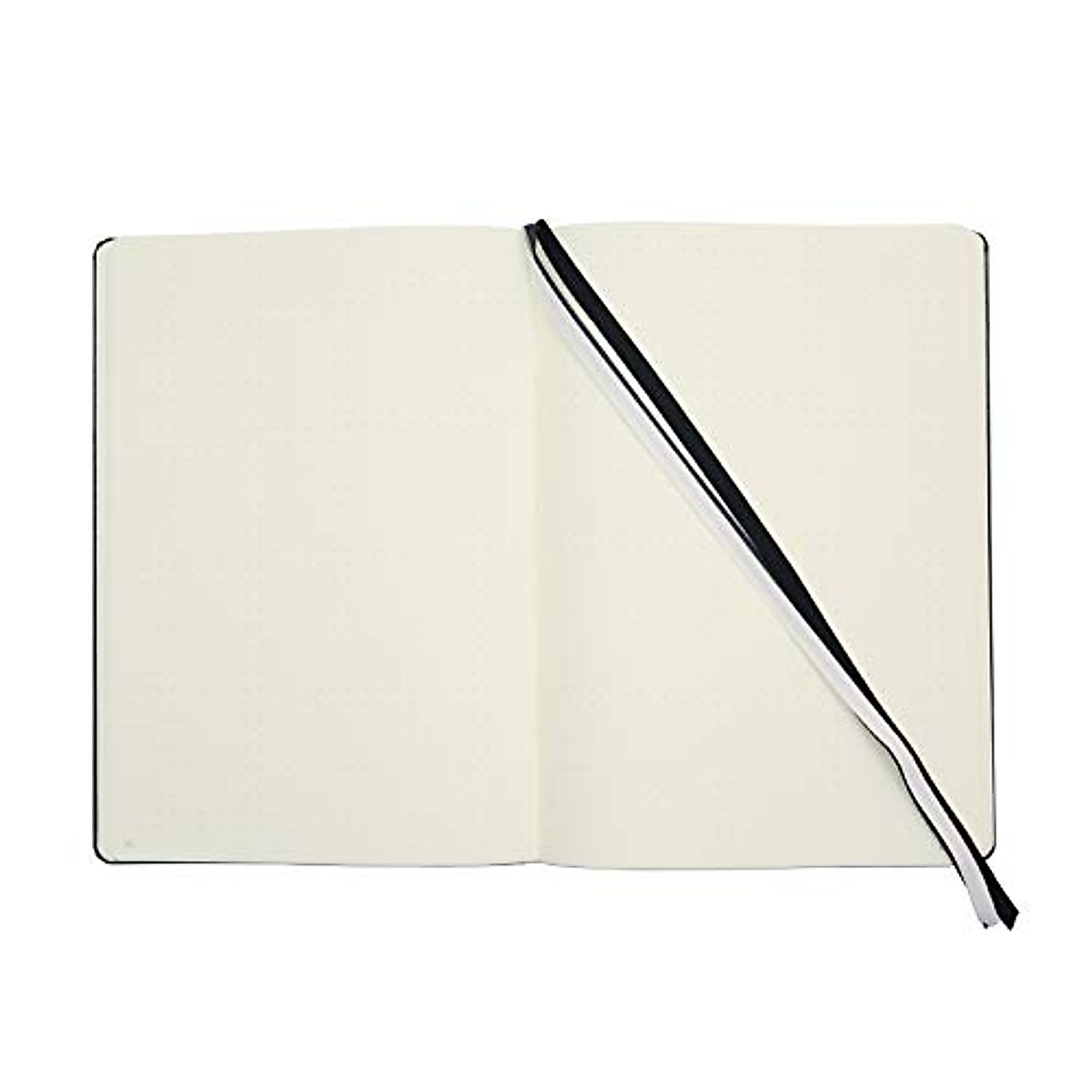 LEUCHTTURM1917 - Official Bullet Journal - Medium A5 - Hardcover Dotted Notebook (Black) - 240 Numbered Pages