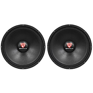 Rockville (2) New RVP15W8 2000 Watt 15" Pro Subwoofers 8 Ohm Raw Sub Woofers