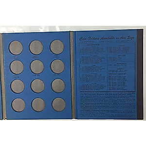 1964 - Used John F. Kennedy Half Dollar Collection # 9699 Empty Coin Folder