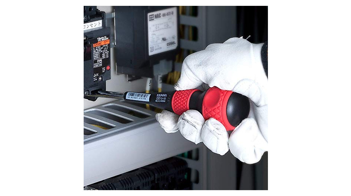 Vessel 220 Ball Grip Screwdriver - Durable & Magnetic