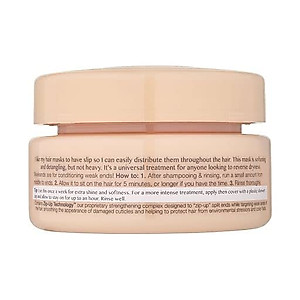 Kristin Ess Hair Strand Strengthening Reconstructive Moisture Mask, Deep Conditioning Hair Treatment for Dry Damaged Hair, Sulfate and Paraben Free, Color + Keratin Safe, 6.7 fl. oz. (Pack of 3)