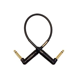 Mogami Gold Instrument RR Right Angle Pedal Cable - 6 Inches