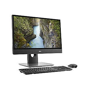 Dell OptiPlex 3280 AIO, CORE I5-10500T, 8GB (1DIMMS), 256GB SS, Intel HD NA, NT, 1920x1080, WLS, W10, Fixed, AIO