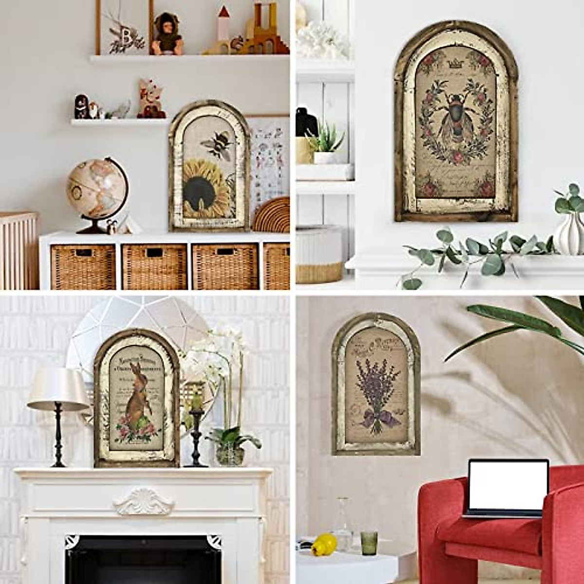 Ochine Easter Bunny Picture Rabbit Wall Art Cute Animal Artwork Kids Room Decor Bunny Decor Wall Art Cute Rabbit Poster Picture Canvas Print Easter Decorations Front Door Wall Window Home Decor