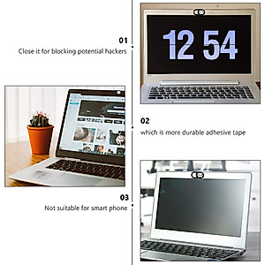 SOLUSTRE 12 pcs Camera Privacy Cover Privacy Blocker Sliding Shield Webcam Blocker Sticker Web Camera Cover LED Tablet Camera Cover Laptop tableta Webcam Lens Cover Animal Slider Computer