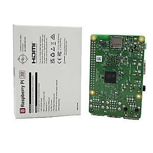 DIGISHUO Raspberry Pi 3 Model B Board 1G Ram 400MHz Wireless LAN and Bluetooth 3B+ Version (Raspberry Pi 3B Module)