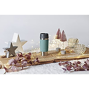 EMSA Easy Twist N2011700 Travel Mug 360 ml Petrol Blue