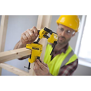 Stanley 1-83-069 MaxSteel Multi Angle Hobby Vice, Yellow/Black