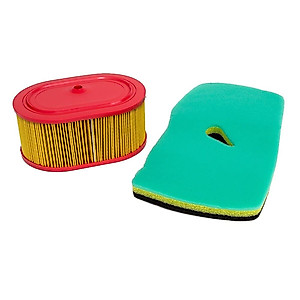 LEFITPA Replacement 578120701 Air Filter & Pre Filter for Husqvarna for Partner K950 and K1250 Cut-Off Saws 506231801 506231802 506231803 Models (6'' Length x 4 1/4" Width x 2 5/8" Height)