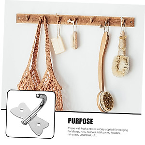 SAFIGLE Hat Hooks metal hanging hooks dedicated Metal decorate key wall hook hanging hooks for keys wall hanging guqin modern wall hooks Wardrobe towel hat Towel rack hanger Guitar