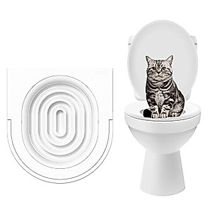 Readaeer Cat Toilet Training Kit - Train Your Cat to Use The Toilet