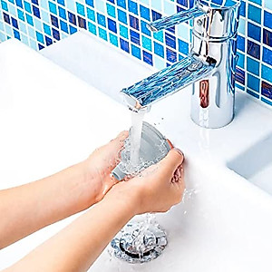 Silicone Collapsible Funnel Set of 4, 3different Size,1 for S, 2 for M,1for L, Kitchen Gadgets Foldable Funnel for Water Bottle Liquid Transfer Food Grade (Grey)