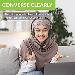 Avantree DG59M - Bluetooth Headphones with Mic for PS5 & PS4, Wireless Headset with USB Adapter for PC, Laptop, Computer, Gaming & Working from Home, Support in-Game Audio, 40hrs Play Time