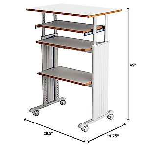 Safco Muv Adjustable-Height Desk