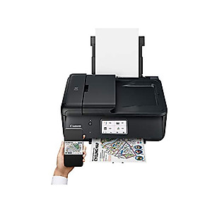 Canon TR8620a All-in-One Printer Home Office | Copier |Scanner| Fax |Auto Document Feeder | Photo and Document | Airprint (R) and Android, Black