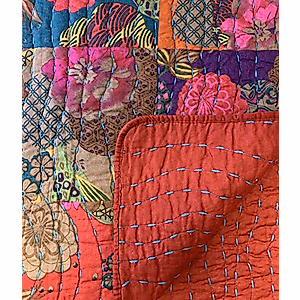 Greenland Home Jewel Quilted Throw, Multi